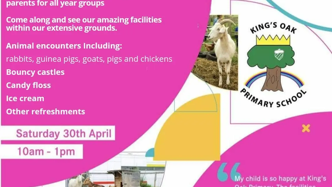 Kings Oak Primary School farm open day - Bedford Liberal Democrats