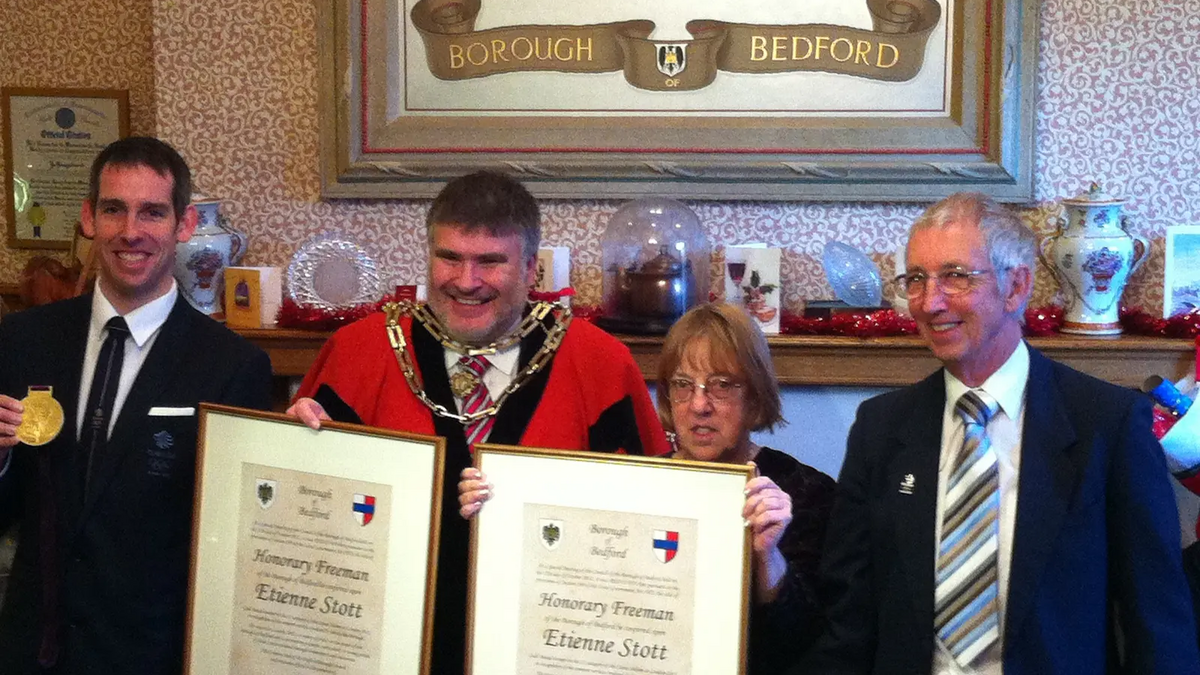 Richly Deserved Recognition for Bedford Borough’s Own Olympic Role ...
