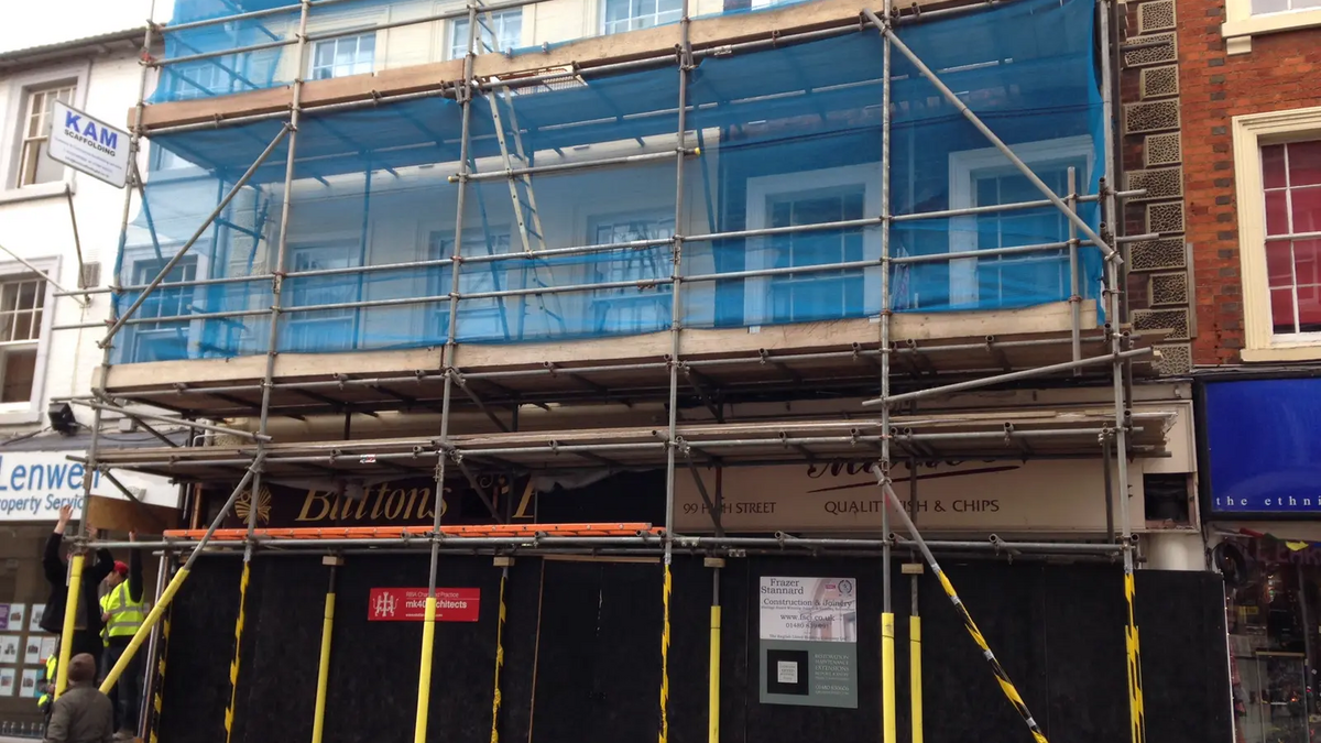 Restoration of two More High Street Properties Underway as Heritage ...