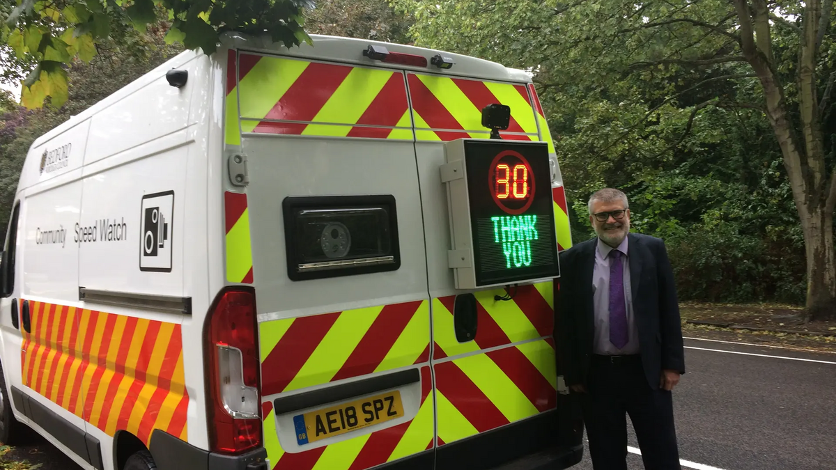 More Action on Speeding With New Community Speedwatch Van - Bedford ...