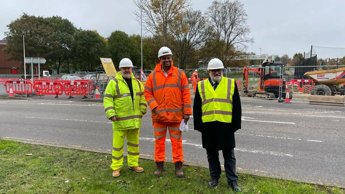 Clapham roundabouts roadworks - Bedford Liberal Democrats