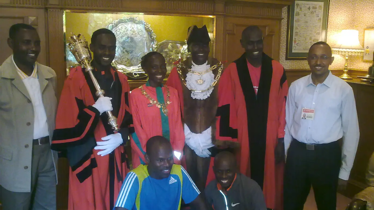 Sammy Wanjiru - We Were Honoured to Host Such a Champion - Bedford ...