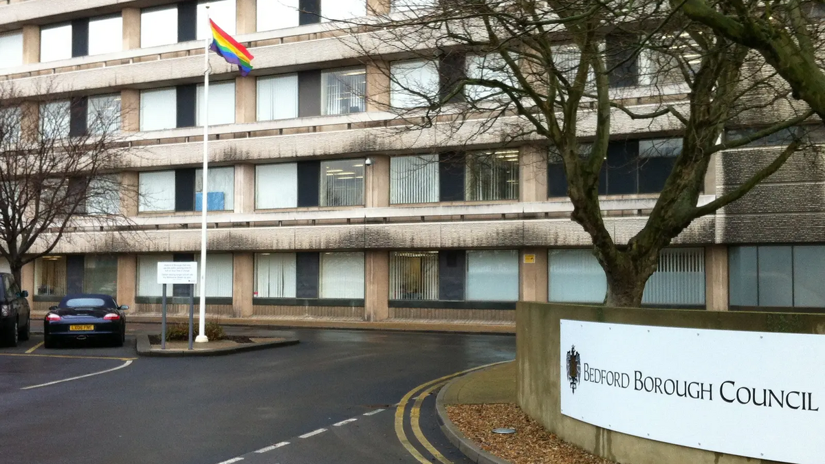 Flying the Rainbow Flag for Equality - Bedford Liberal Democrats