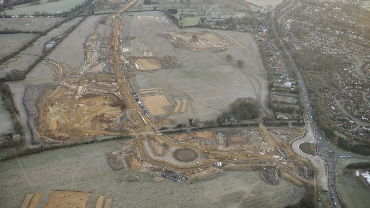 Bypass Progress: Crucial New Road for Bedford Taking Shape Rapidly ...
